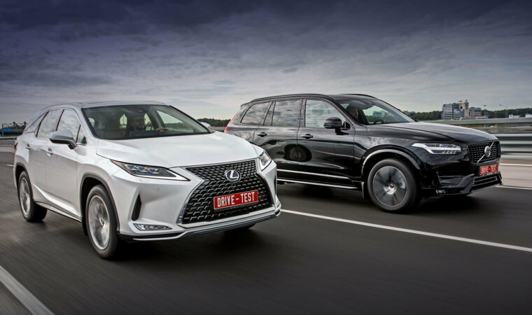 Comparamos los gigantes de siete asientos Lexus RX 350L y Volvo XC90