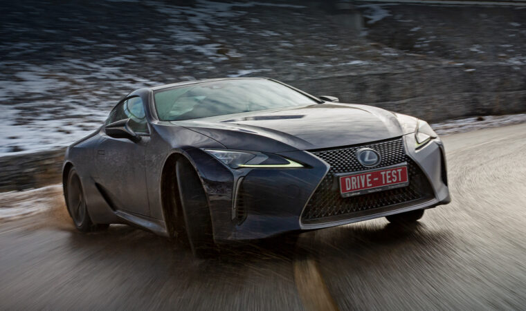 Stop one step away from understanding the Lexus LC 500 coupe