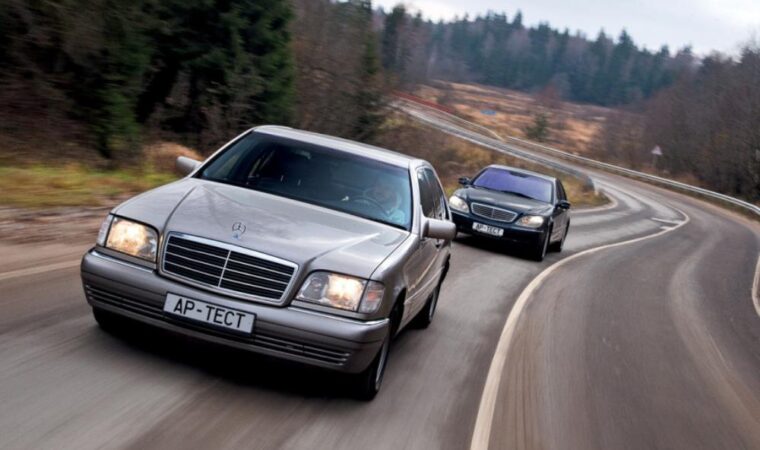 Mercedes-Benz S 500: W140 and W220 generations